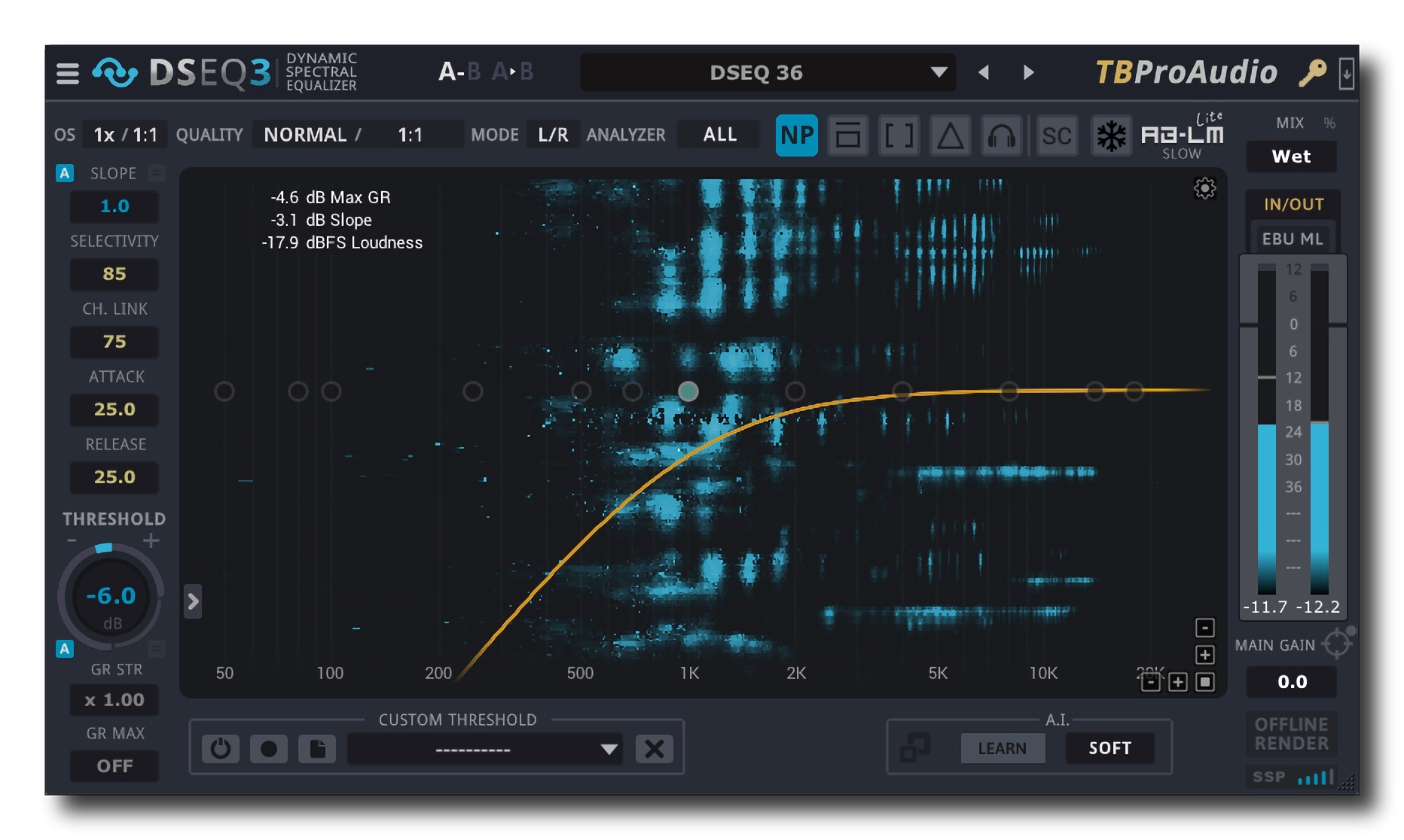 TBProAudio updates DSEQ to V3.6, a dynamic spectral equalizer for ...